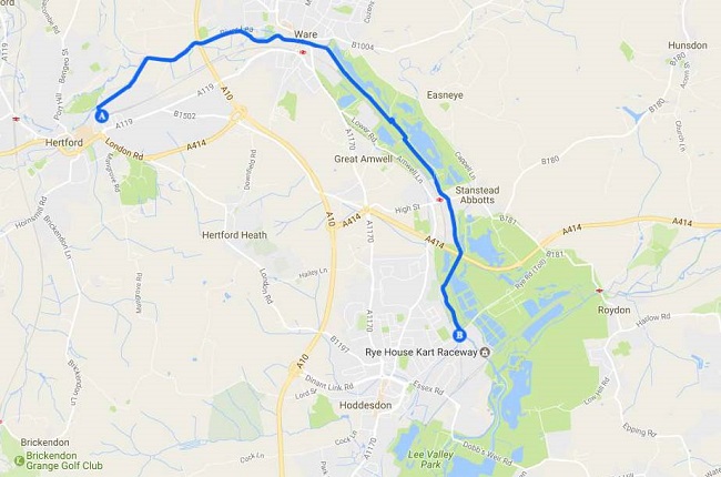Hertford East to Rye House Half Day Walk | Homegirl London